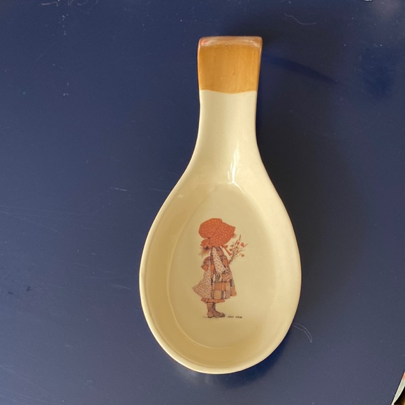 Vintage | Kitchen | Vintage Holly Hobbie Spoon Rest | Poshmark